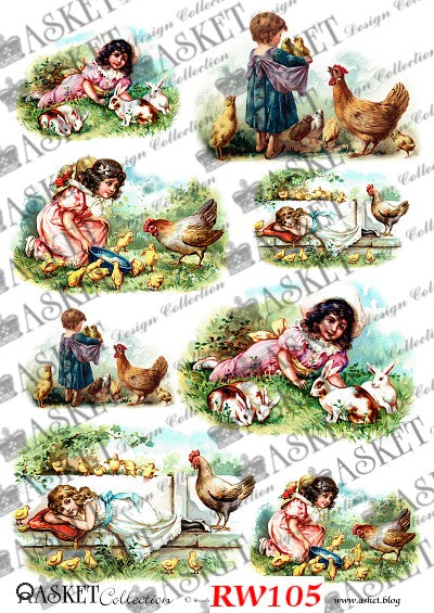 Shop Asket Collection A4 Rice Paper for Home Décor Crafts – Decoupage Napkins.Com