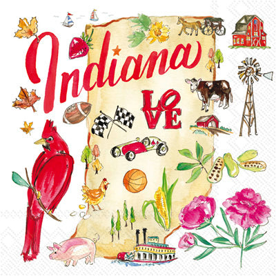 Shop Indiana Decoupage Paper Napkin for Mixed Media, Scrapbooking ...