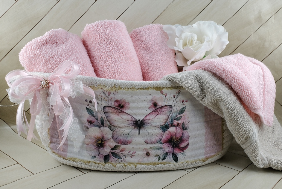 Decoupage Rope Baskets - A Beginner's Tutorial – Decoupage Napkins.Com