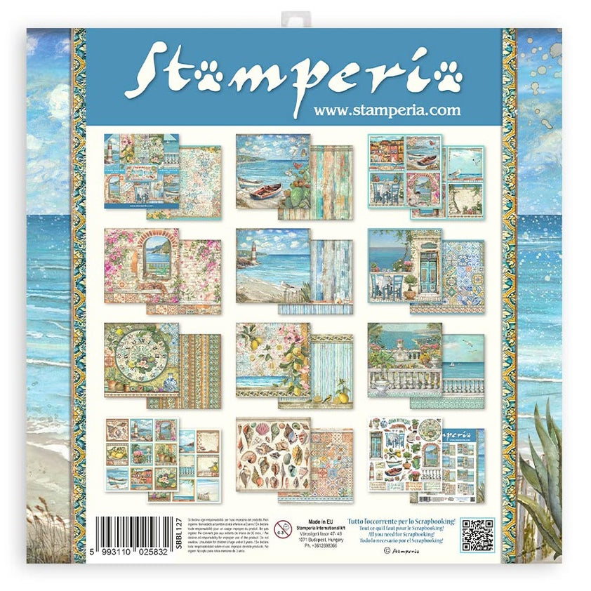 Stamperia Scrapbooking Blue Dream - 12 x 12 Paper Pad – Decoupage ...