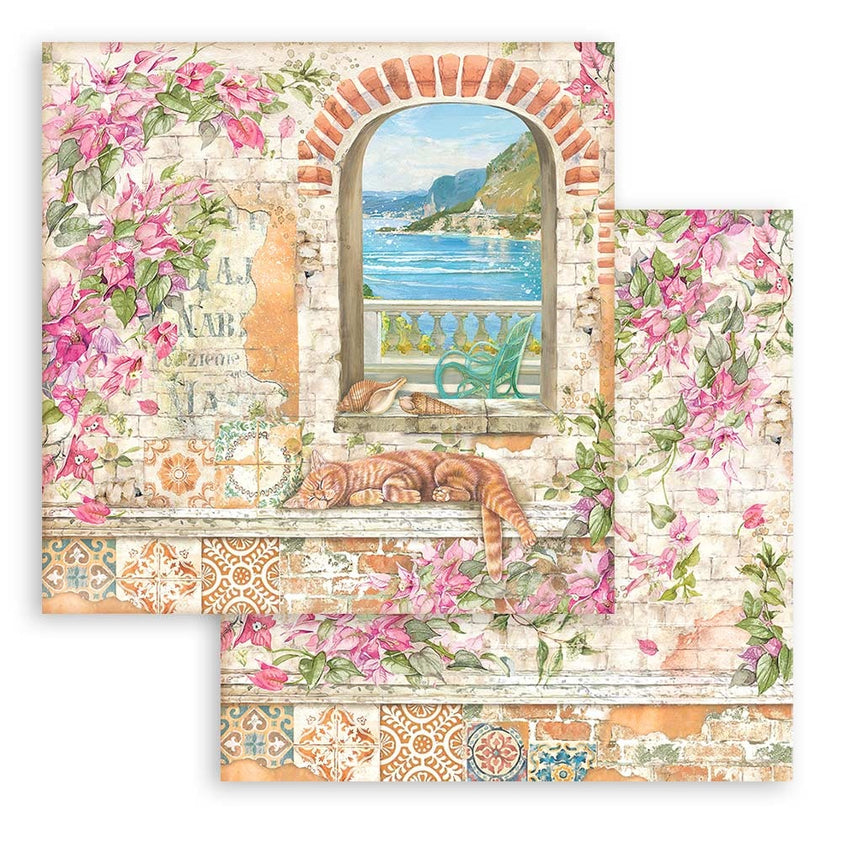 Stamperia Scrapbooking Blue Dream - 12 x 12 Paper Pad – Decoupage ...