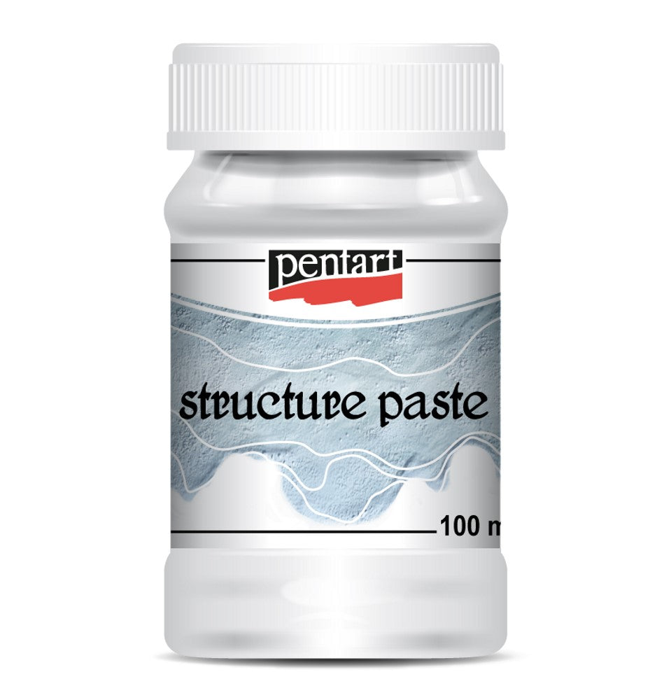 Pentart Structure Paste White 100ml – Add Texture to Your Art Projects ...