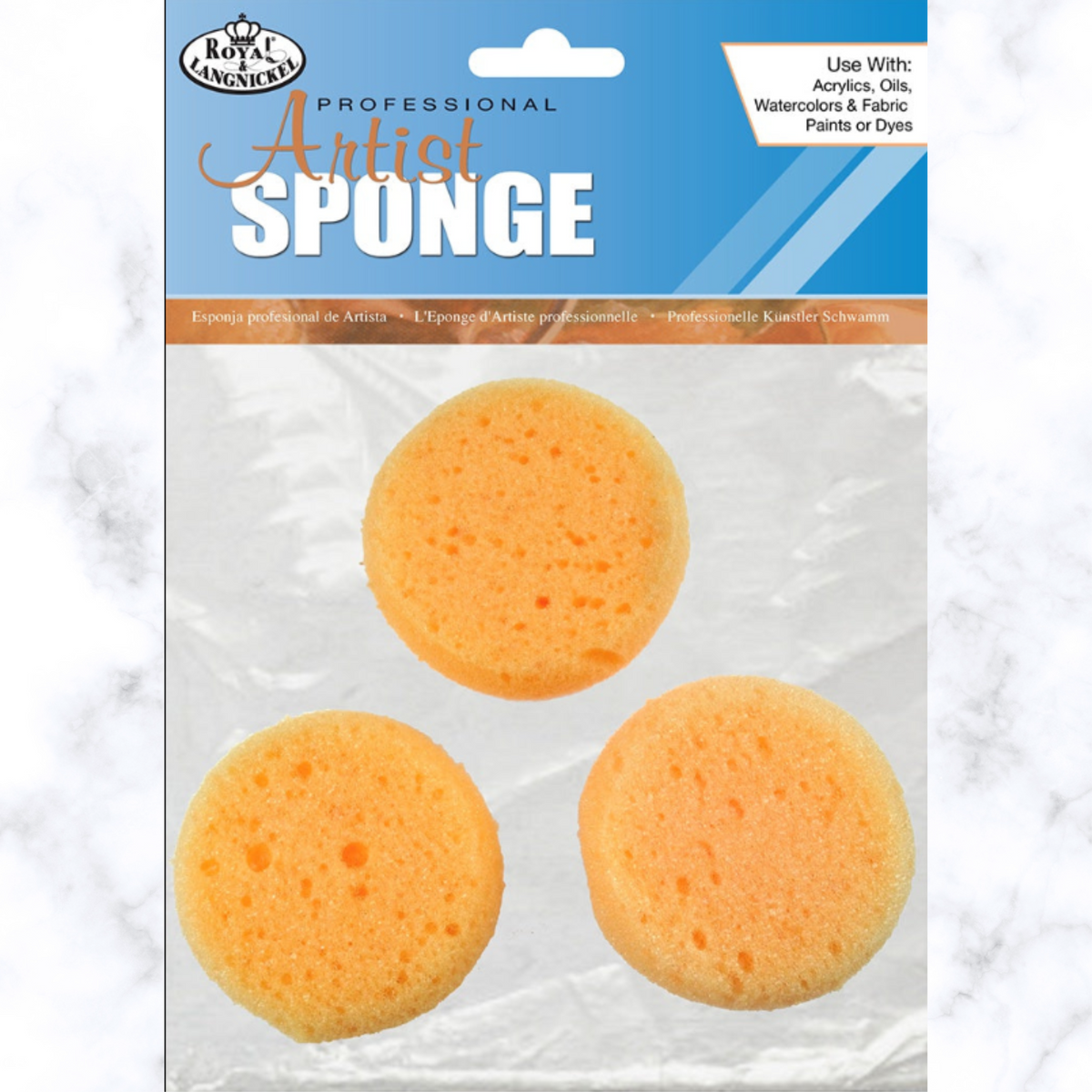 Synthetic Artist Sponges - 3/pkg – Decoupage Napkins.Com