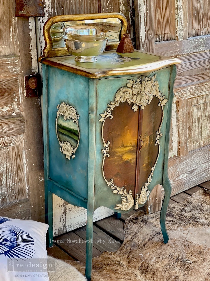 ReDesign with Prima Victorian Rose - Mould 5x8 – Decoupage Napkins.Com