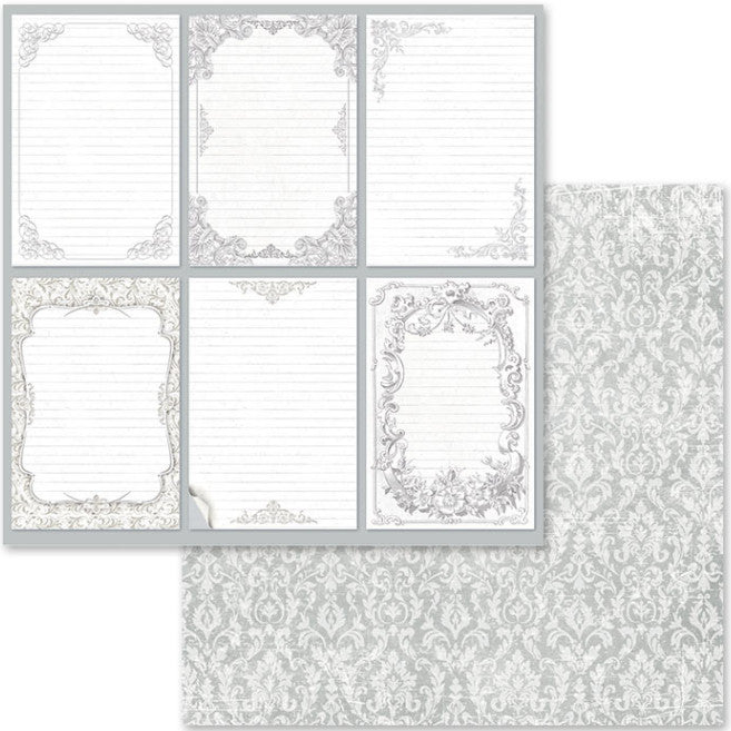 Stamperia Scrapbooking Wedding - 12 x 12 Paper Pad – Decoupage Napkins.Com