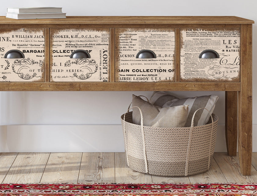 Floral Text ReDesign with Prima Décor Tissue Paper for Decoupage ...