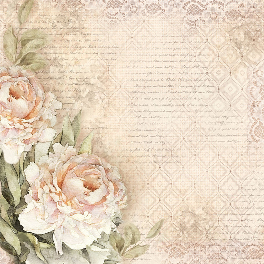 Stamperia Scrapbooking Ceremony - 12 x 12 Paper Pad – Decoupage Napkins.Com