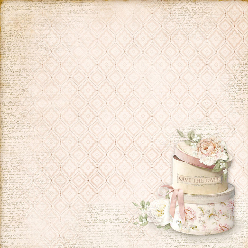 Stamperia Scrapbooking Ceremony - 12 x 12 Paper Pad – Decoupage Napkins.Com