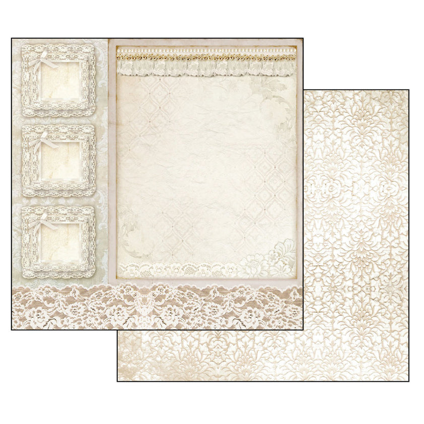 Stamperia Scrapbooking Ceremony - 12 x 12 Paper Pad – Decoupage Napkins.Com