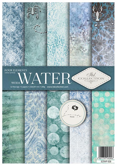 ITD Collection Scrapbooking Paper for Mixed Media, Cardmaking, Journal ...